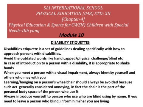 special educational needs powerpoint presentation