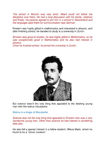 albert einstein young man